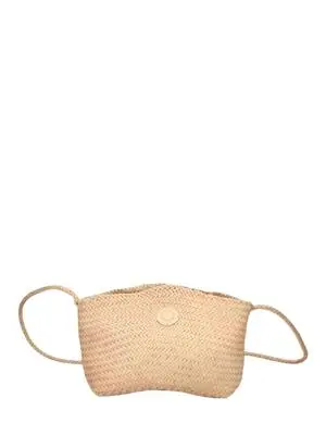 Dragon Diffusion Corsina Woven Leather Crossbody Bag - Neutrals