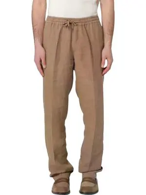 Boglioli Drawstring Elasticated Trousers - Neutrals