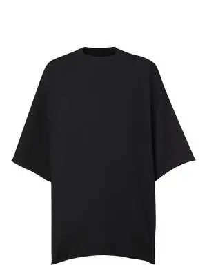 Rick Owens Tommy Oversized Cotton Jersey T-shirt - Black