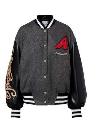 Attico Varsity Jacket - Grey