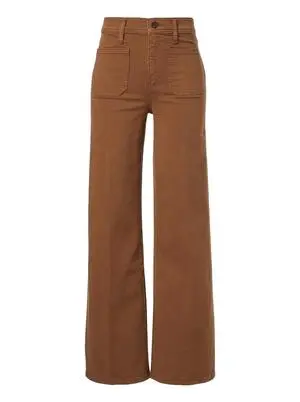 FRAME Le Slim Palazzo Wide-leg Jeans - Brown