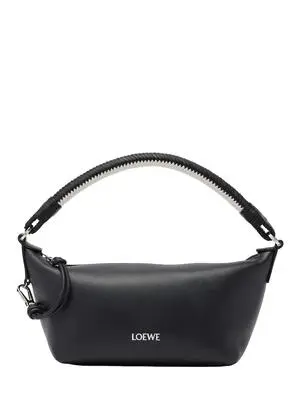 Loewe Cala Small Leather Top-handle Bag - Black