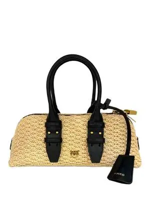 Pinko Small Escape Tote Bag - Neutrals