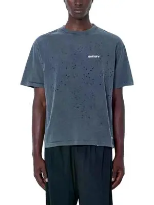 Satisfy Mothtech™ Distressed T-shirt - Grey