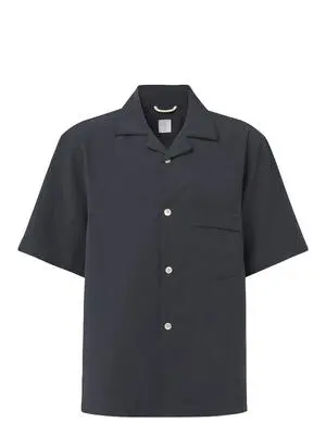 Eleventy Oversized Bowling Shirt - Grey