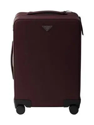 Prada Saffiano Leather Trolley - Red