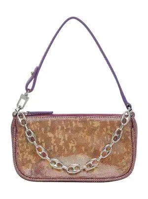 By Far Rachel Zipped Mini Bag - Brown