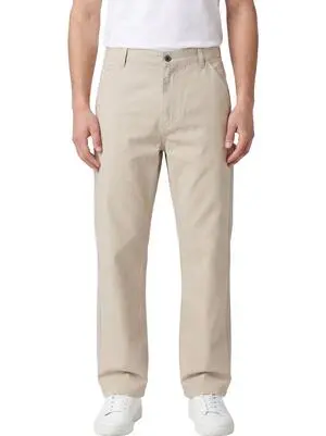 SEBAGO Mid-rise Slim Fit Trousers In Stretch Cotton - Beige