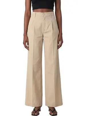 PT TORINO Mid-rise Wide-leg Trousers - Beige