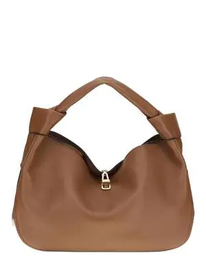 Gabriela Hearst Antonia Small Lambskin Leather Handbag - Brown