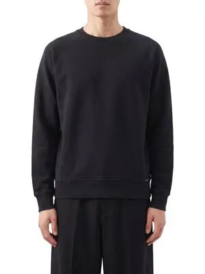 TOM FORD Tom Ford Relaxed Fit Cotton Crewneck Sweatshirt With Dropped Shoulders