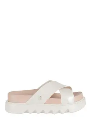 MELISSA Melissa Cozy Cross Platform PVC Sandals With Crossover Straps