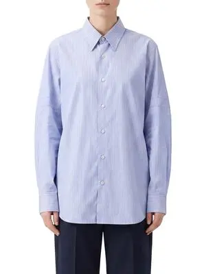 MAISON MARGIELA Maison Margiela Striped Cotton Poplin Shirt