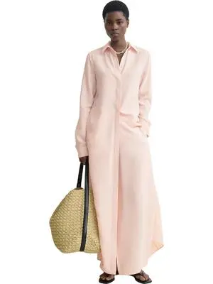TOTEME TOTEME Parachute Shirtdress Bloom