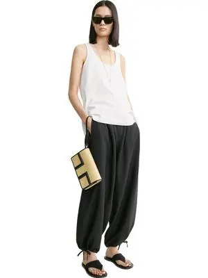 TOTEME Parachute Trousers - Black