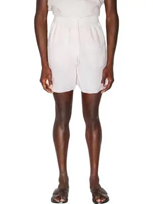 TRIBE AND TRUE Angel Weave Shorts - Neutrals