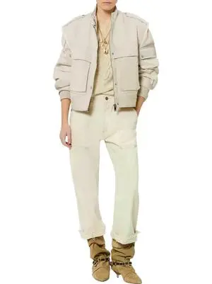 MARANT ETOILE MARANT ÉTOILE Edany Jacket Neutrals