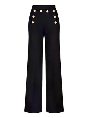 Smythe Nautical Wool Trousers - Blue