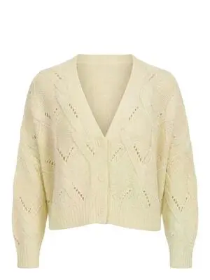 Sablyn Elliot Cable-knit Cardigan - Neutrals