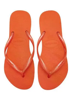 Havaianas Logo Embossed Flip-flops - Orange