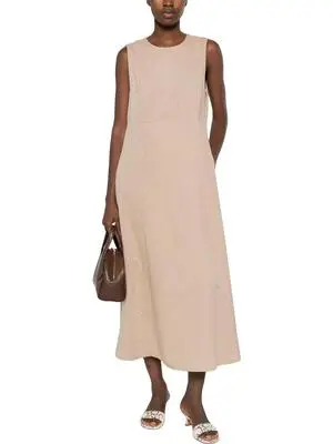 Marc O'polo Sleeveless Midi Dress - Neutrals
