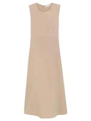 Marc O'polo Sleeveless Midi Dress - Neutrals