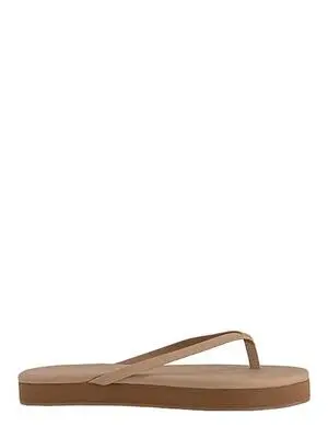 Tkees Lily Platform Leather Flip-flops - Cocobutter