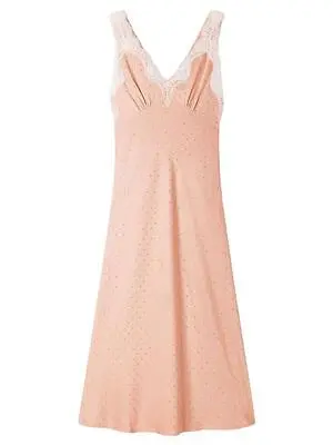 Sandro Rhinestone Embellished V-neck Midi Dress - Nude