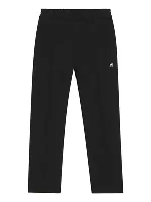 Hugo Relaxed-fit Sweatpants In A Structured Cotton Blend - Black