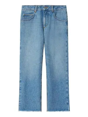 Isabel Marant Étoile Ombela Kick Flare Jeans - Light Blue