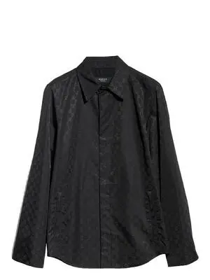 Gucci Gg Light Silk Faille Jacket - Black