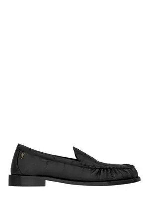 Saint Laurent Theobald Eel Loafers - Black