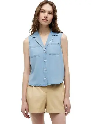 Tommy Hilfiger Sleeveless Shirt - Chambray