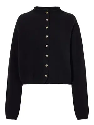 Khaite Annora Wool And Cashmere-blend Turtleneck Sweater - Black