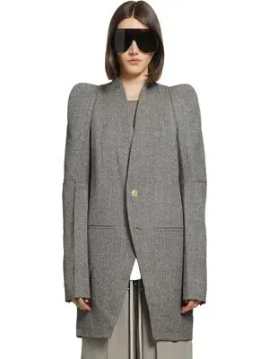 Rick Owens Tower Metro Jacket - Grey