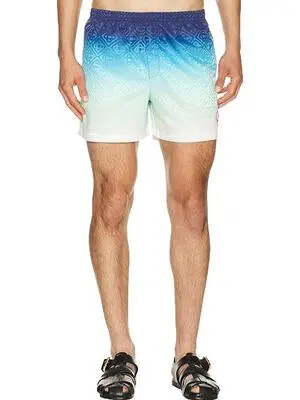Casablanca Jacquard Swim Shorts - Gradient Monogram