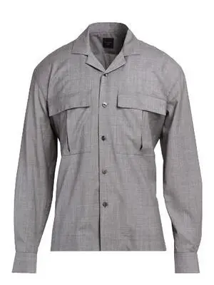 XACUS Shirt Size Virgin Wool - Grey