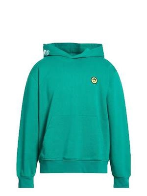 BARROW Barrow Emerald Cotton Terry Hoodie Emerald Green