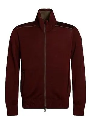 Paul & Shark Virgin Wool Cardigan - Red