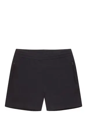 Orlebar Brown Claic Fit Drawcord Merino Weat Hort In Night Iri - Blue