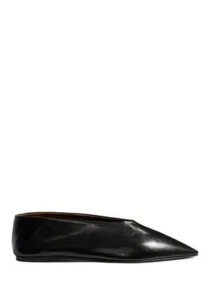 Khaite Miriam Ballerina Flat - Nero