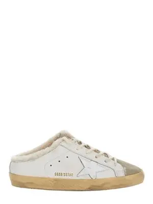 GOLDEN GOOSE Super-star Sabot - Bianco