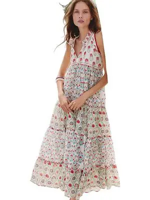 RO'S GARDEN Sofia Maxi Dress - Multi