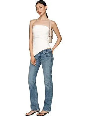 EB DENIM Lennon Cigarette Low Rise Straight Leg Jeans - Coldwater