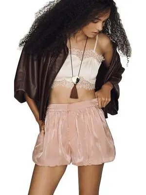 BL-NK Eniva Bubble Shorts - Blush
