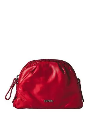 CARAA Caraa Nimbus Cosmetic Small Pouch Red Dahlia