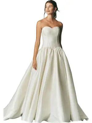 Watters Ophelia Gown - Ivory
