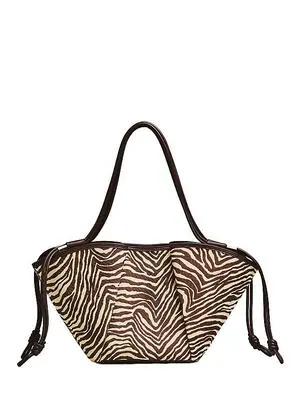 DOLCE VITA Maro Raffia Tie Bag