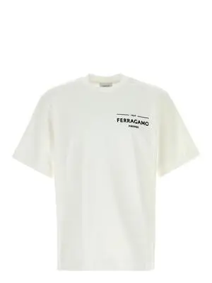 FERRAGAMO Cotton T-shirt - White