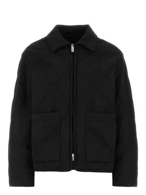Herno Quilted Stretch Nylon Jacket - Black